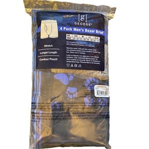 George | Underwear & Socks | New Men George 4 Pack Boxer Briefs Size L ...